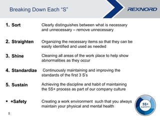 5S+ Training Powerpoint | PPTX