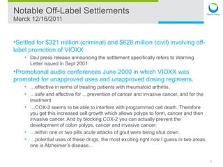 Update on Recent OPDP Letters and FDA Bad 2012 | PPT