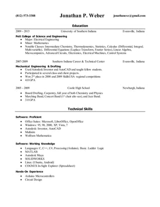 Resume Jon 09 15 15 | DOCX