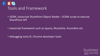 O365 Saturday - Deepdive SharePoint Client Side Rendering | PPTX
