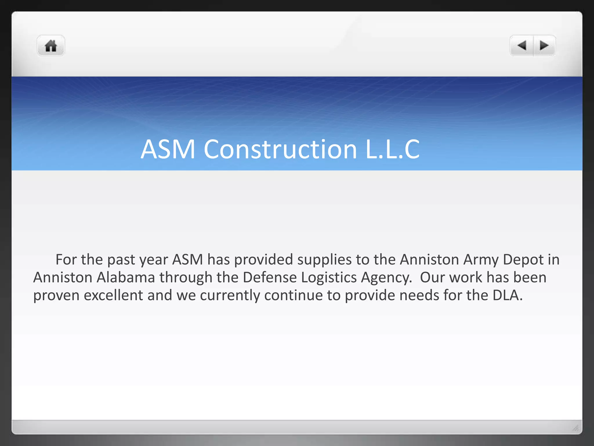 ASM Construction Presentation-2-4 | PPT