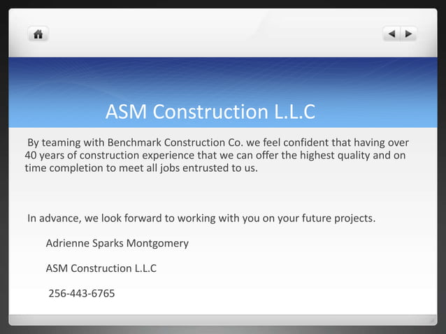 ASM Construction Presentation-2-4 | PPT