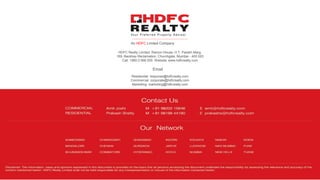 Capability Profile. HDFC Realty. | PDF