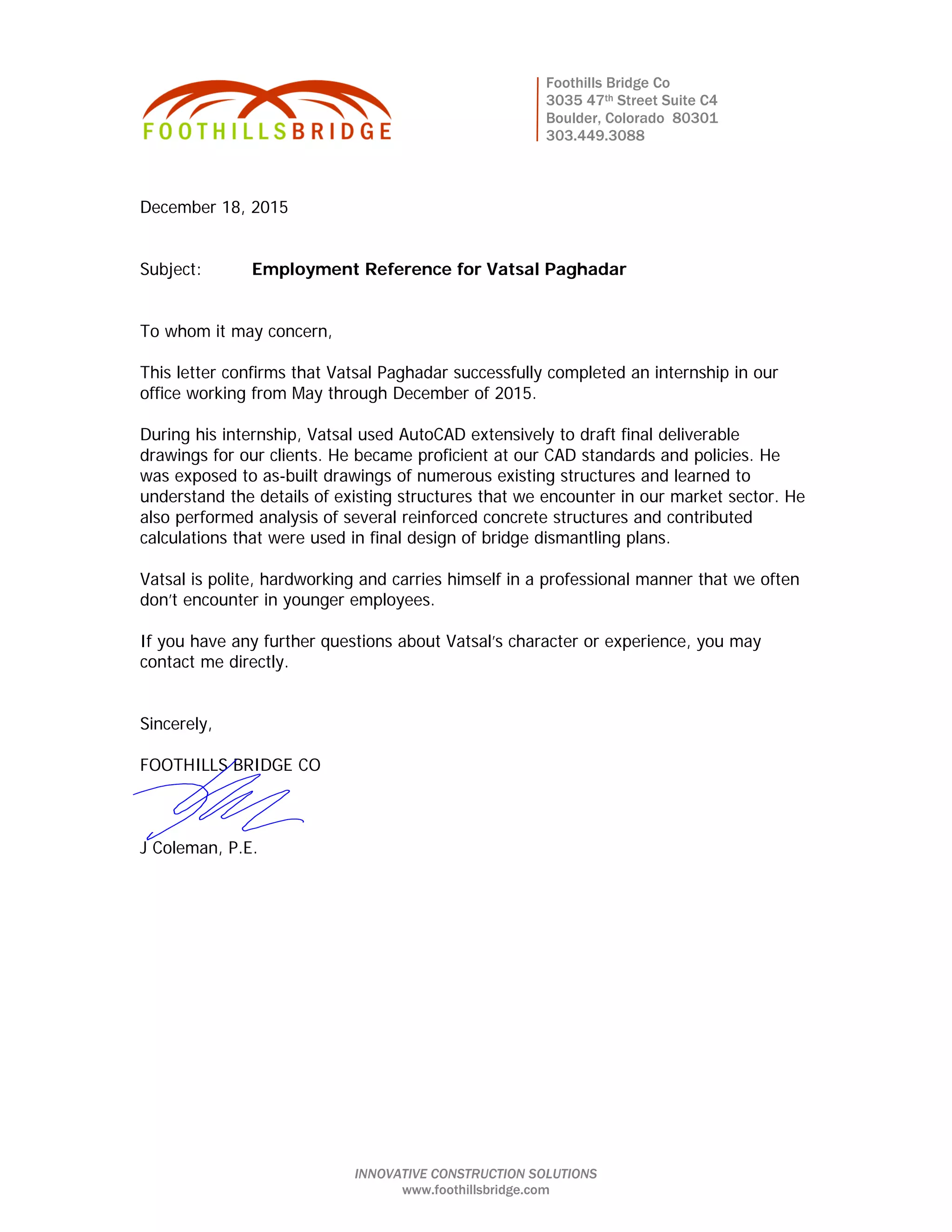 Experience Certificate (2) | PDF