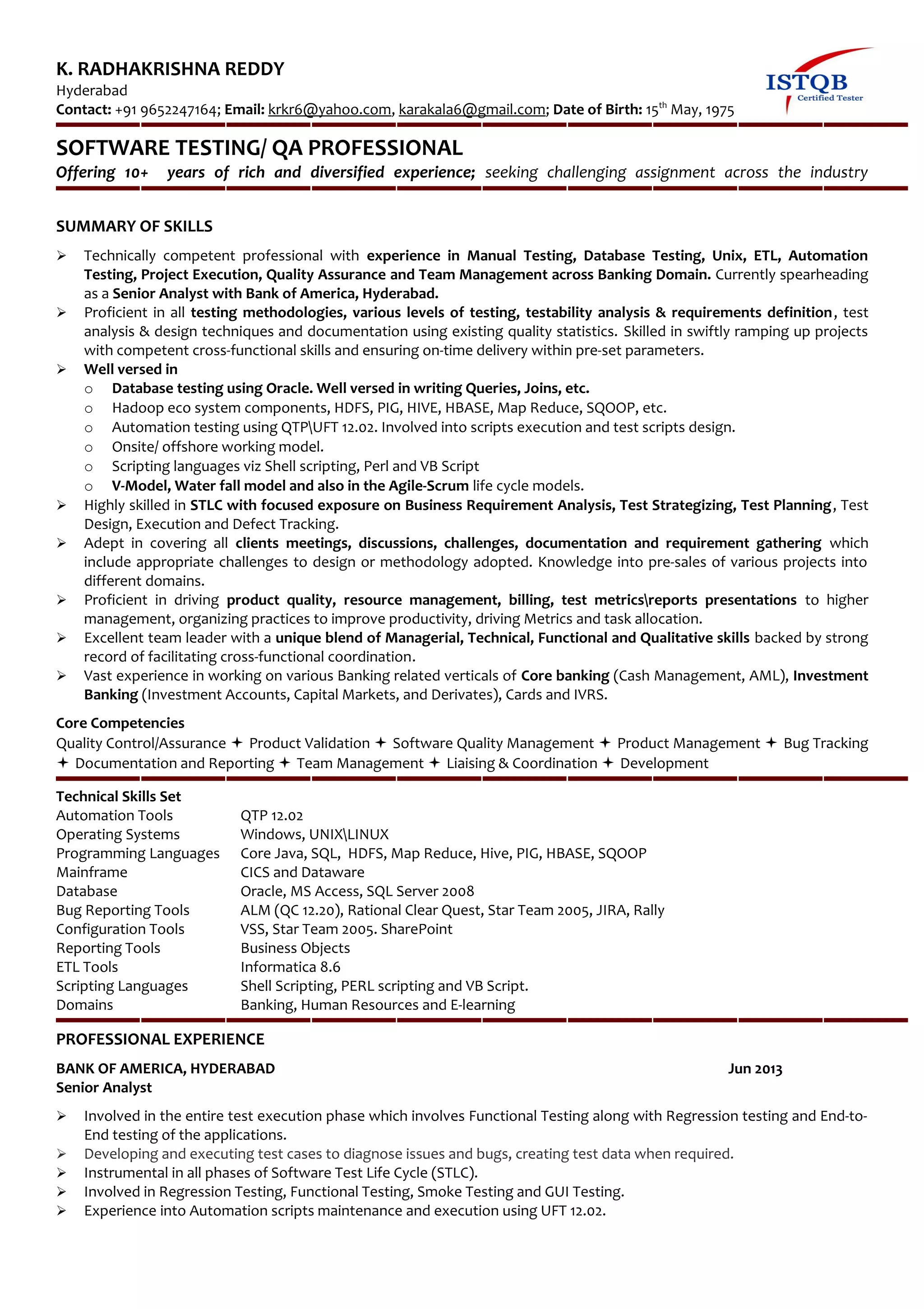 Radhakrishna_Profile | DOC