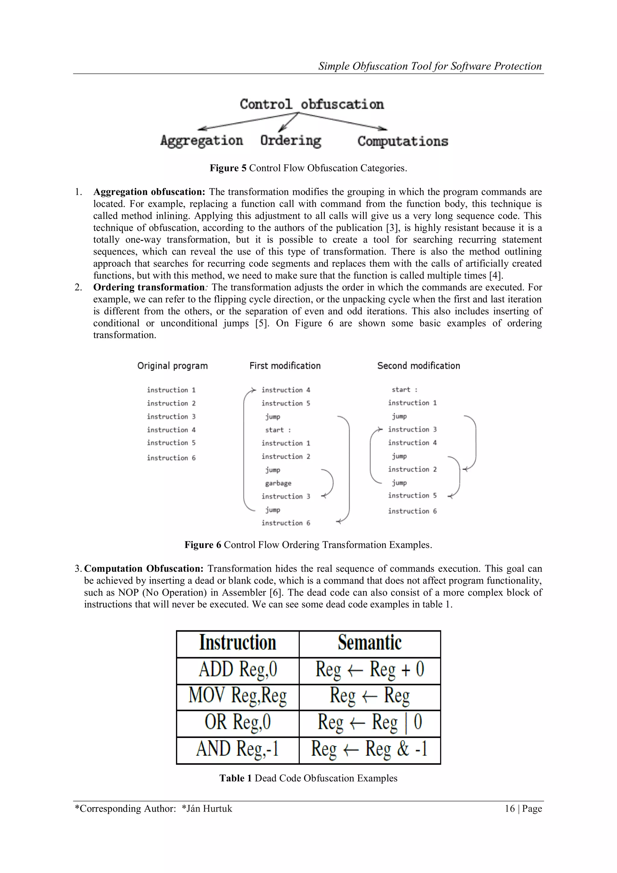 Simple Obfuscation Tool for Software Protection | PDF