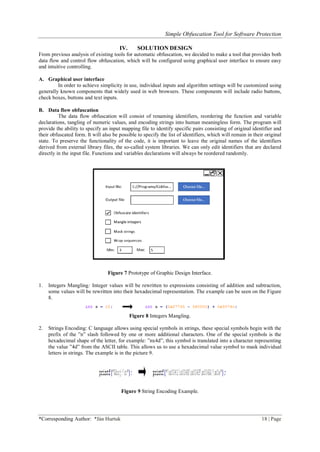 Simple Obfuscation Tool for Software Protection | PDF | Programming Languages | Computing