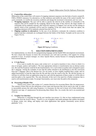 Simple Obfuscation Tool for Software Protection | PDF