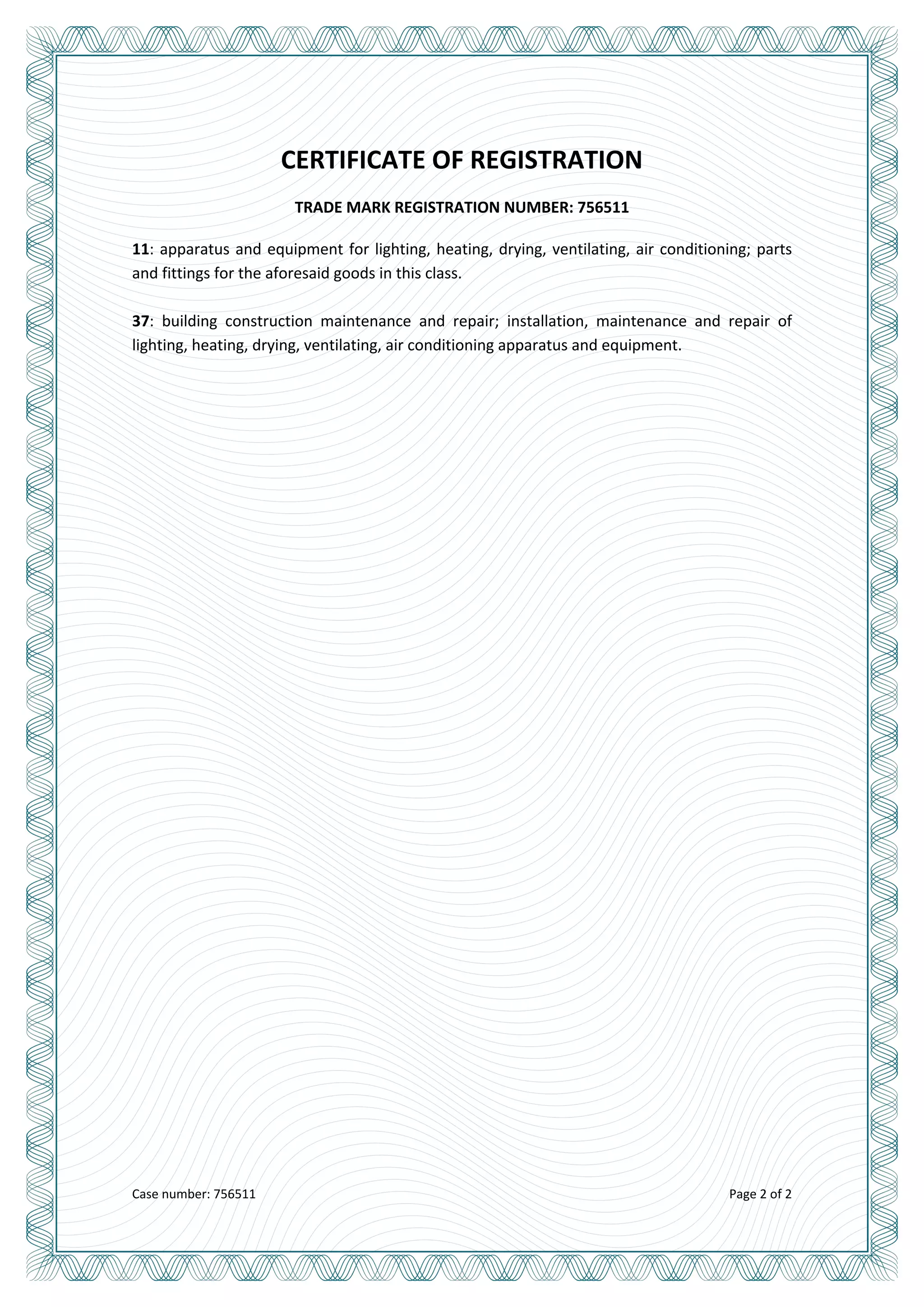 Certificate of Registration | PDF