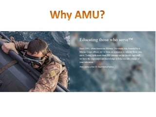 AMU Presentation | PPTX