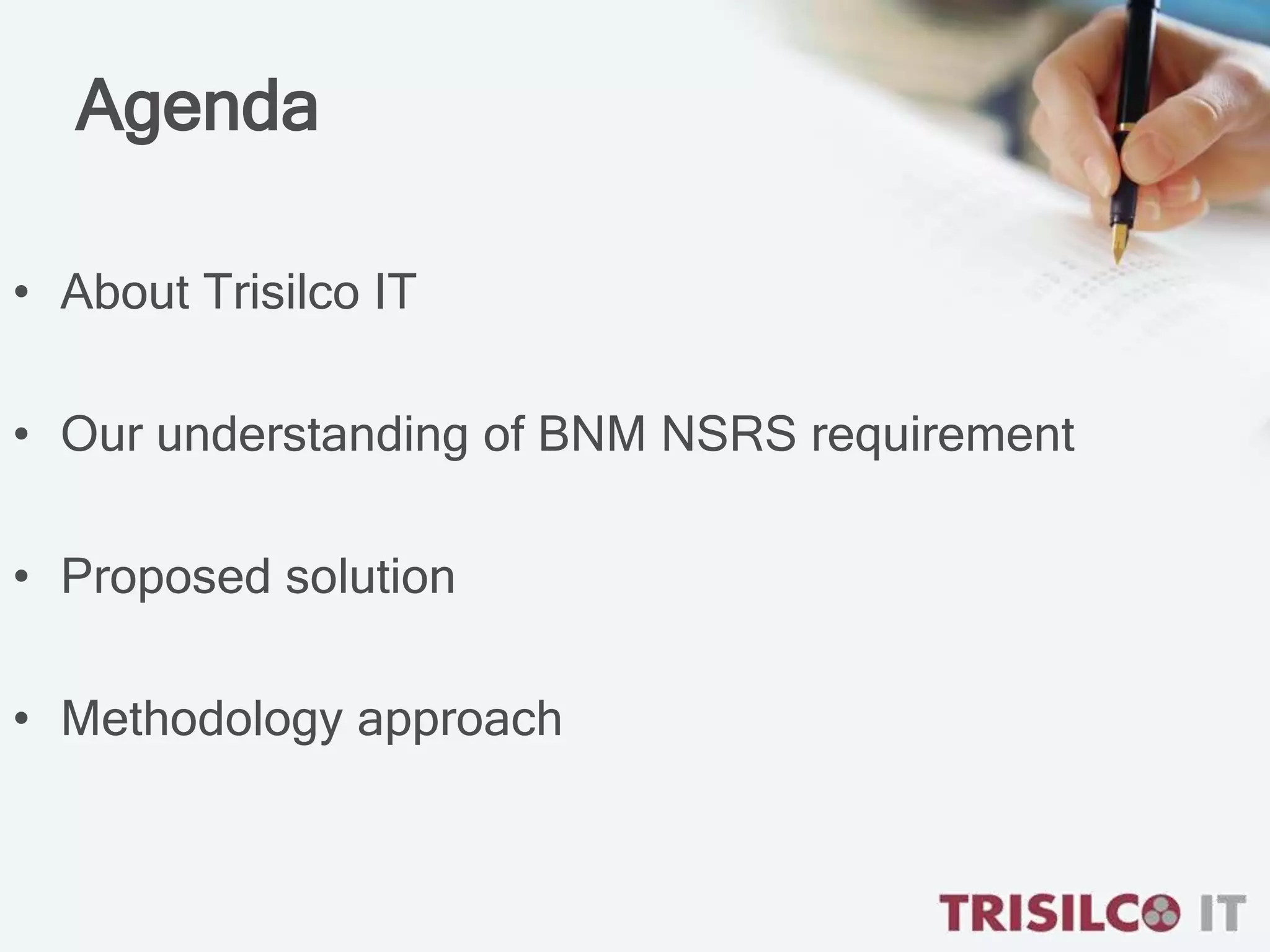 Trisilco-IT NSRS presentation | PPTX