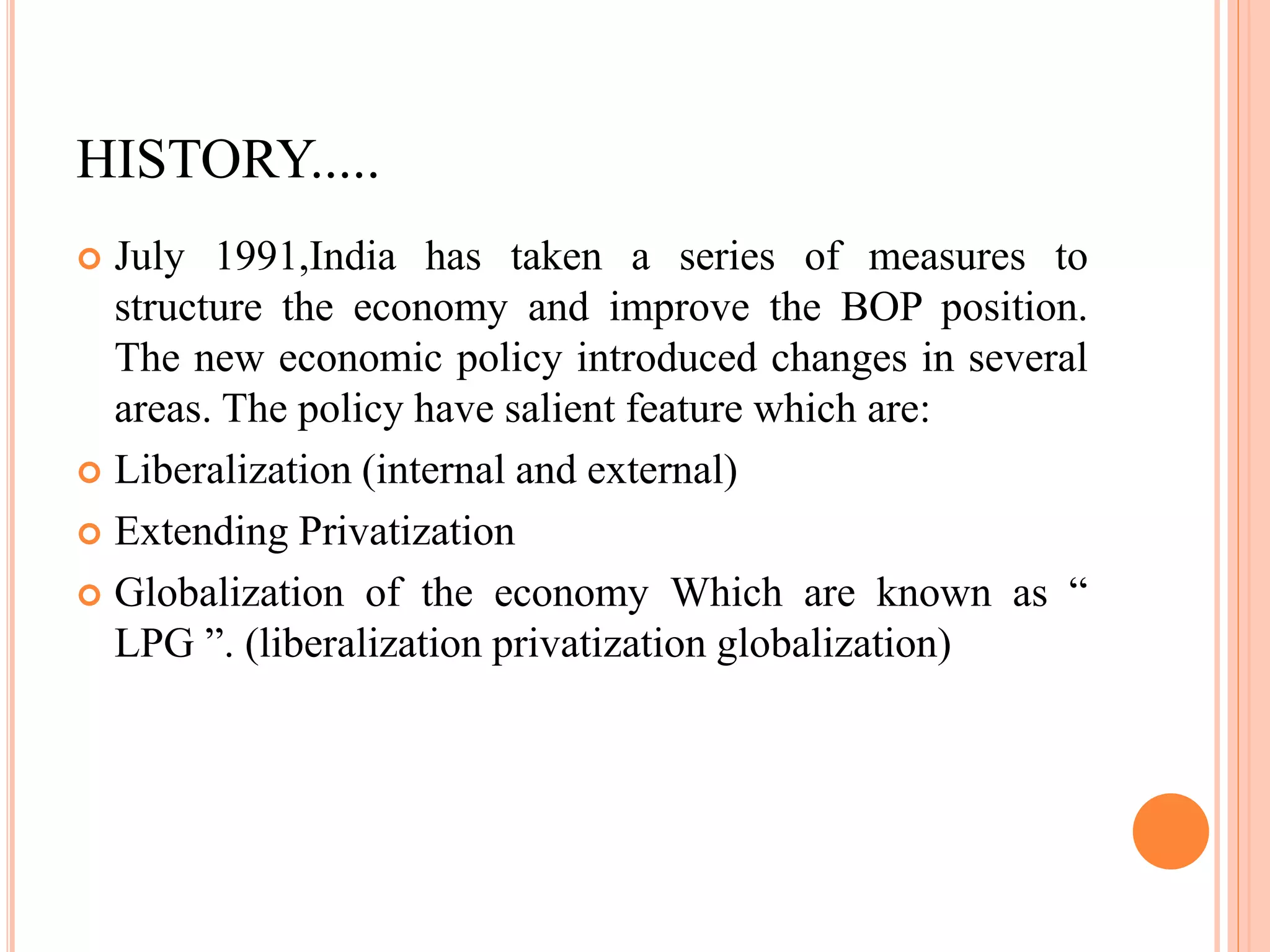 LIBERALISATION PRIVATISATION GLOBALISATION | PPTX