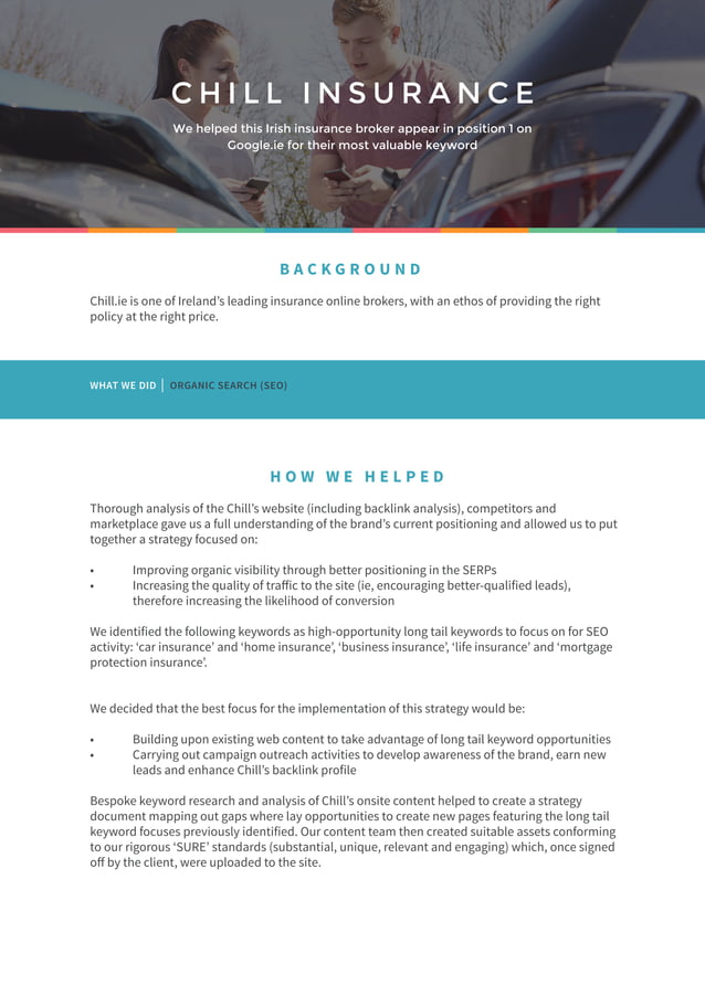 Chill Insurance Case Study | PDF