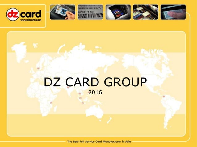 DZ CARD Group presentation 2016_Ahmed_ALI | PDF