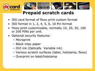 DZ CARD Group presentation 2016_Ahmed_ALI | PDF