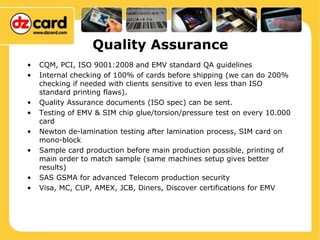 DZ CARD Group presentation 2016_Ahmed_ALI | PDF