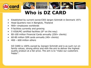 DZ CARD Group presentation 2016_Ahmed_ALI | PDF