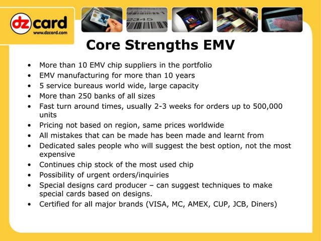 DZ CARD Group presentation 2016_Ahmed_ALI | PDF