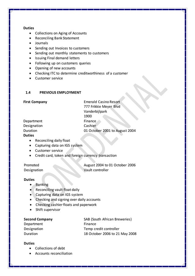 CURRICULUM VITAE Moliehi Sarah Sebotsa (1) | DOCX | Resume Writing and Advice | Job Search