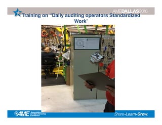 AME - Leaders Standardized Work Training | PDF