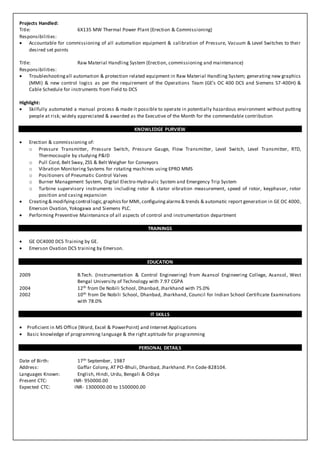 Resume Imam | PDF