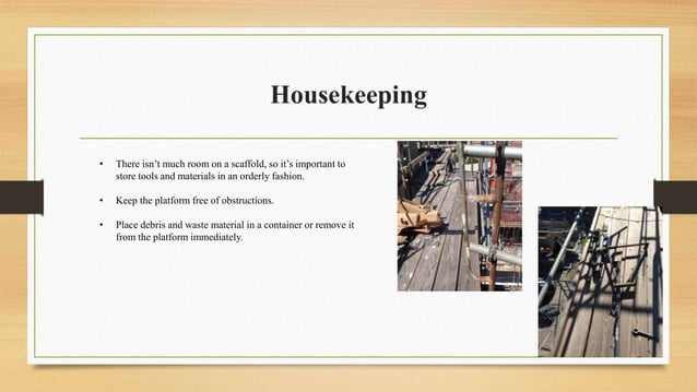 SCAFFOLDING Safety Training | PPTX | Climbing | Extreme Sports