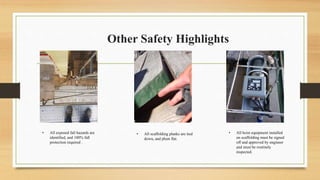 SCAFFOLDING Safety Training | PPTX
