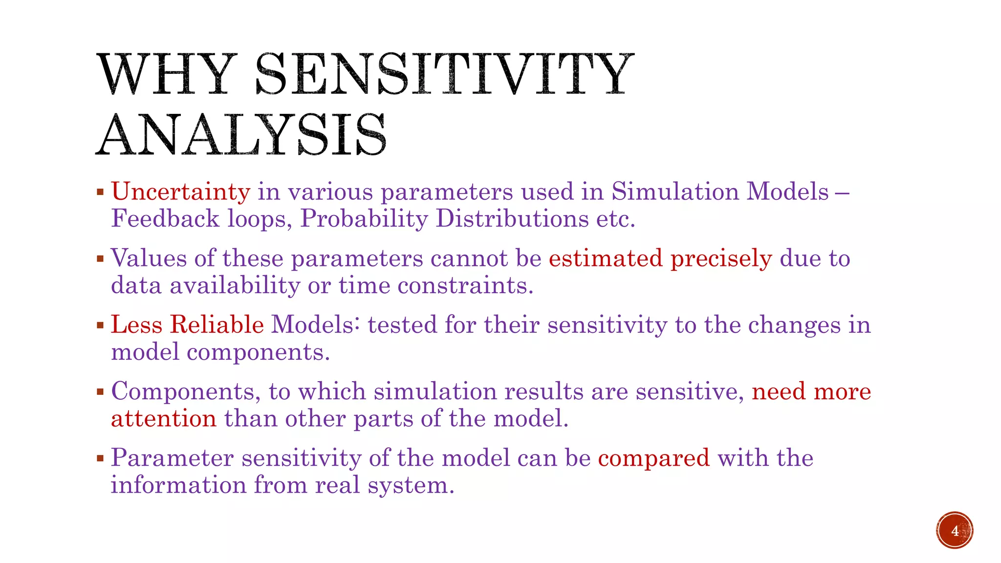 Sensitivity Analysis | PPTX