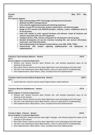 Hassan AlaaEddine CV | PDF