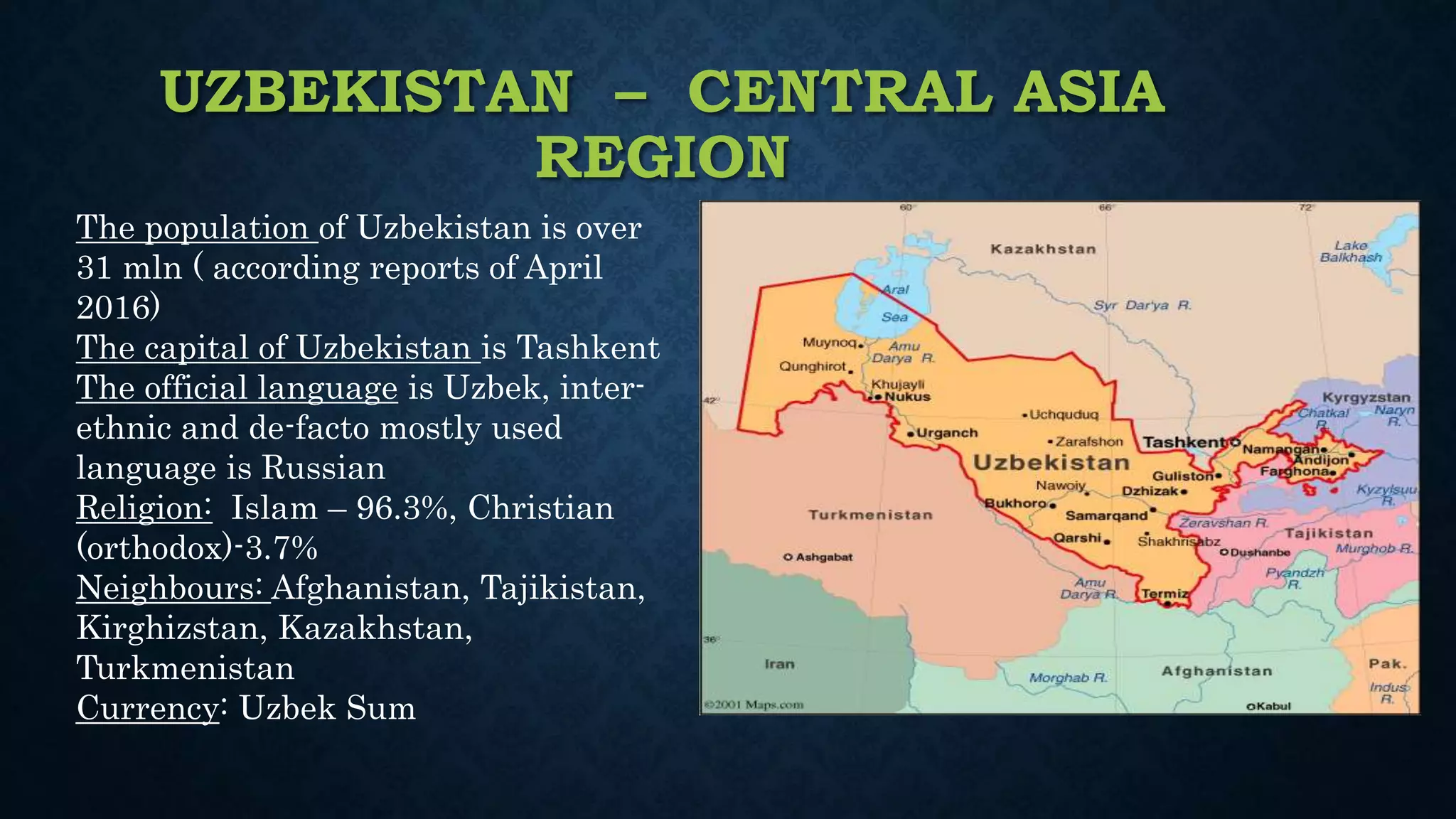 Welcome to Uzbekistan | PPTX