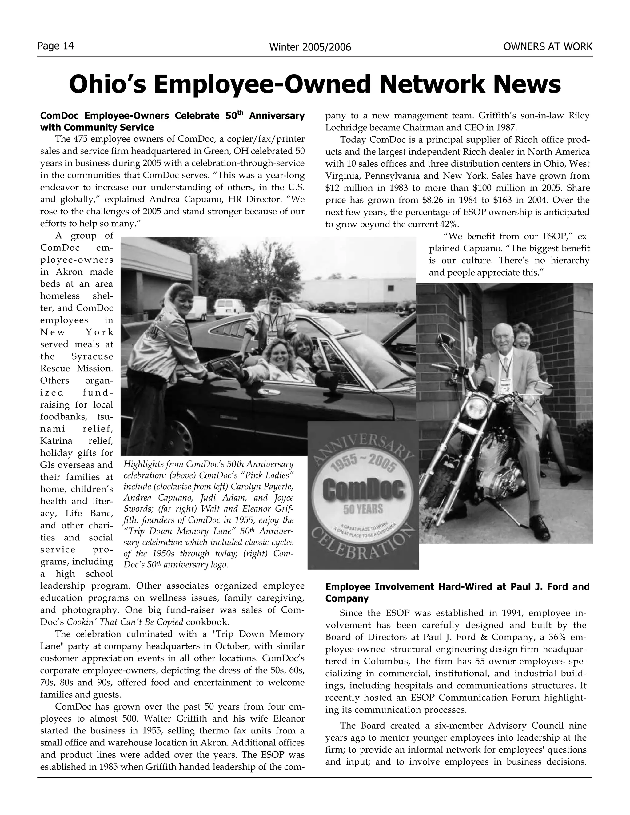 2005 OEOC ComDoc 50th Anniversary Article | PDF