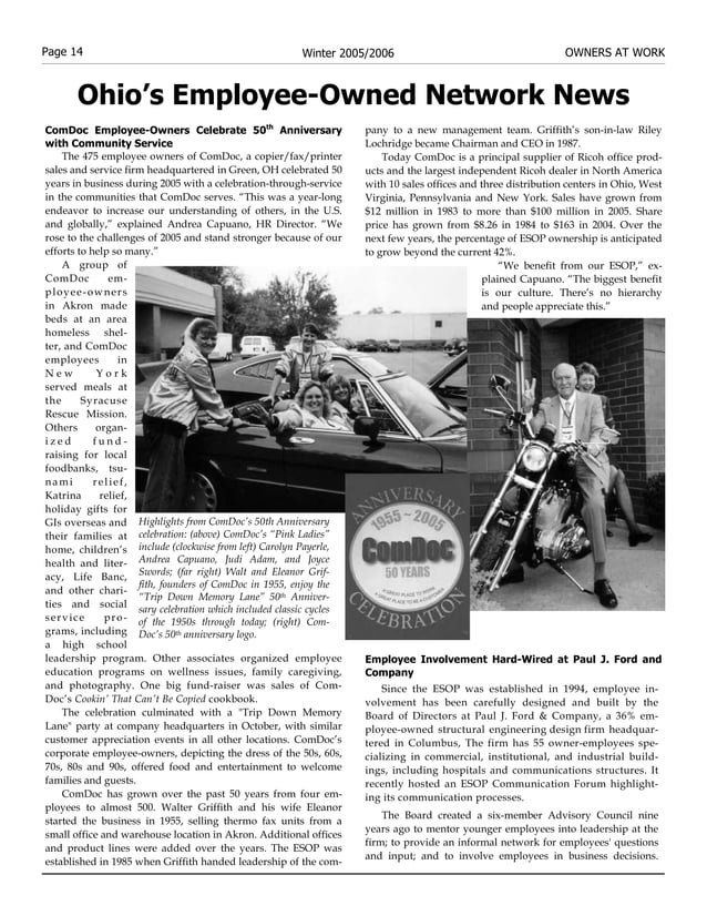 2005 OEOC ComDoc 50th Anniversary Article | PDF