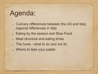 Culinary presentation | PPTX