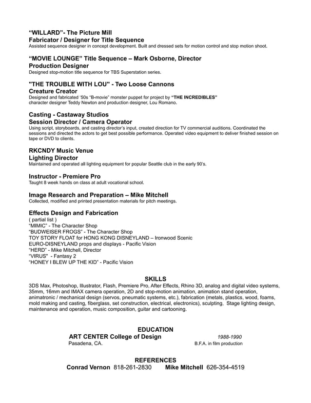 Rick Orner- Resume | PDF