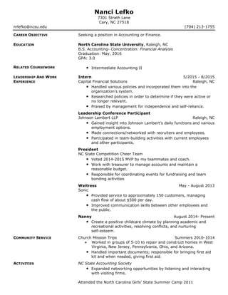 NRL Resume pdf | PDF