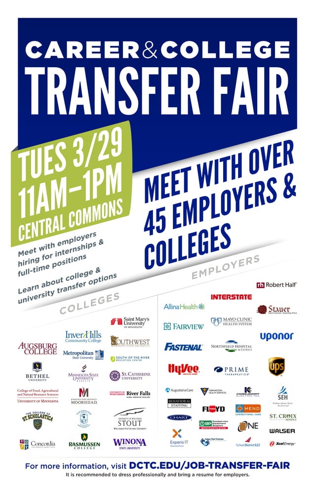 DCTC Job-Transfer Fair Poster 2016 | PDF