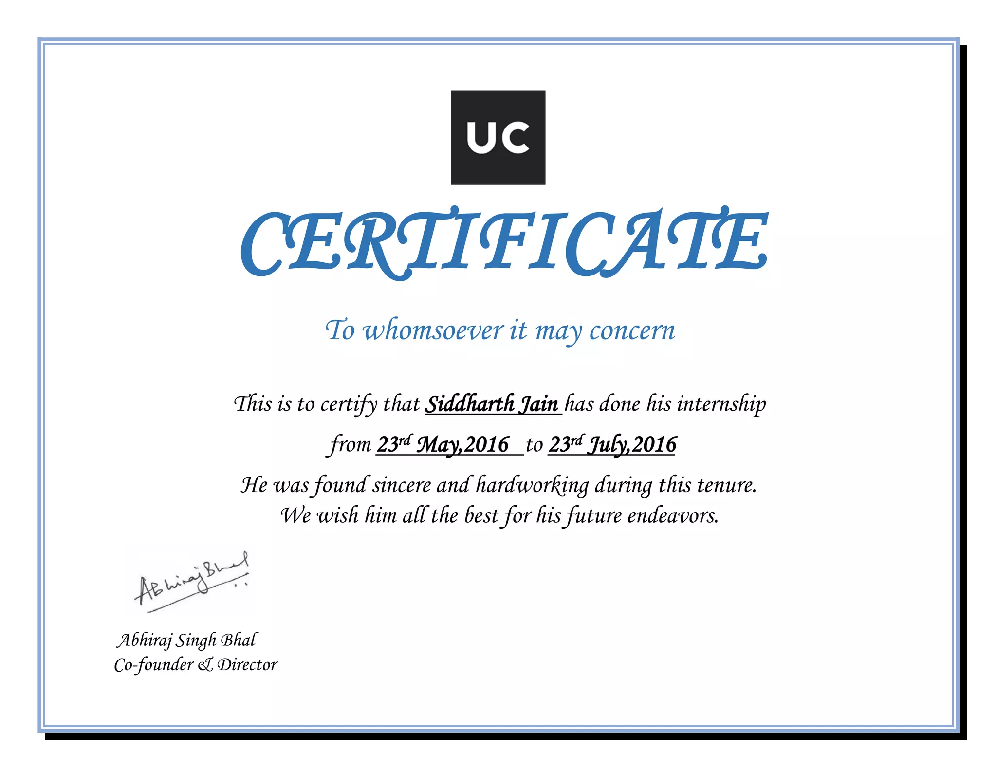 Siddharth Jain | PPT