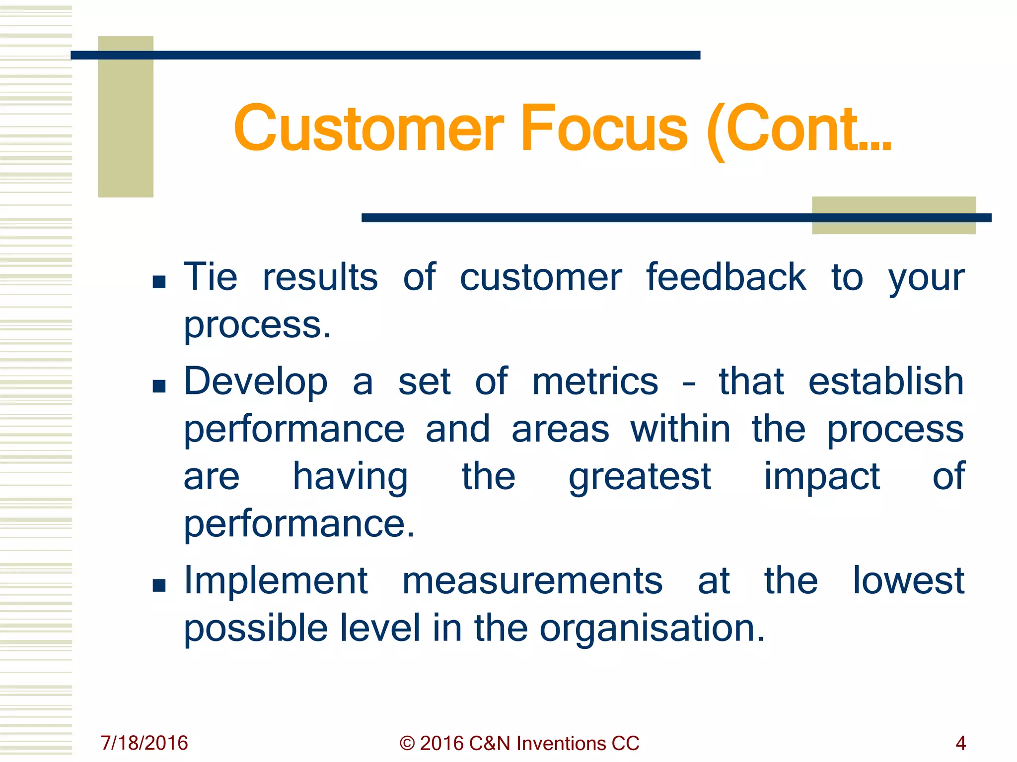 Customer Satisfaction Process-18Jul2016 | PDF