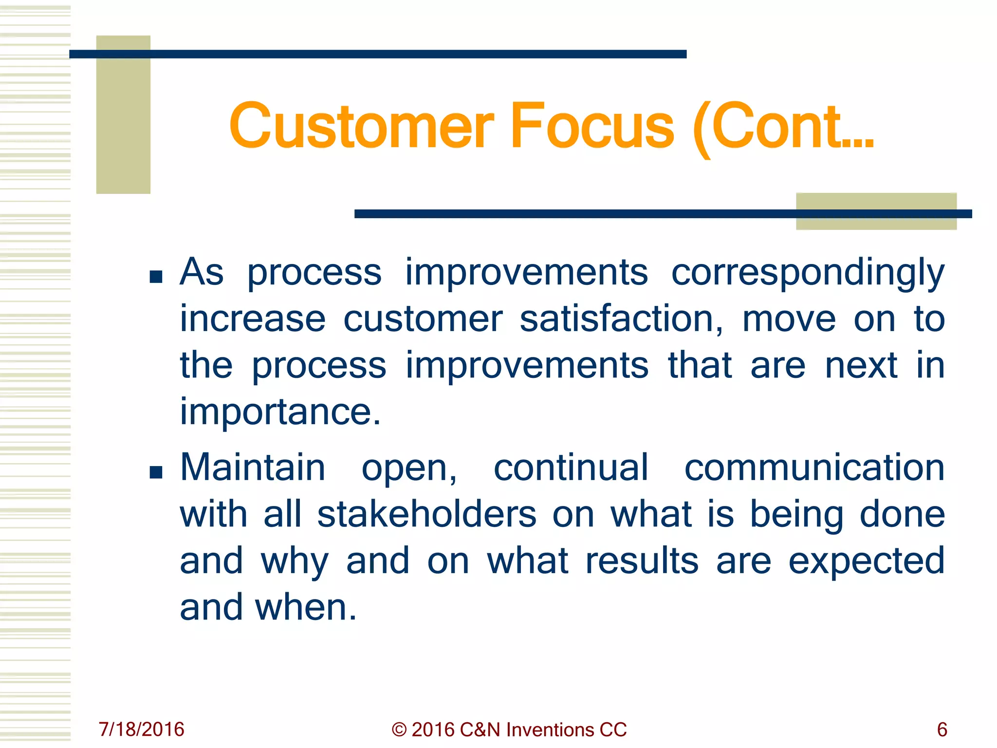 Customer Satisfaction Process-18Jul2016 | PDF