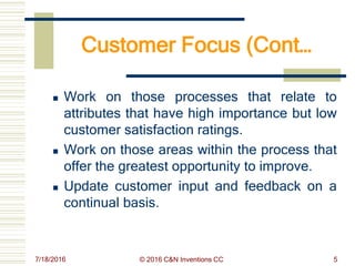 Customer Satisfaction Process-18Jul2016 | PPT