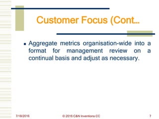 Customer Satisfaction Process-18Jul2016 | PDF