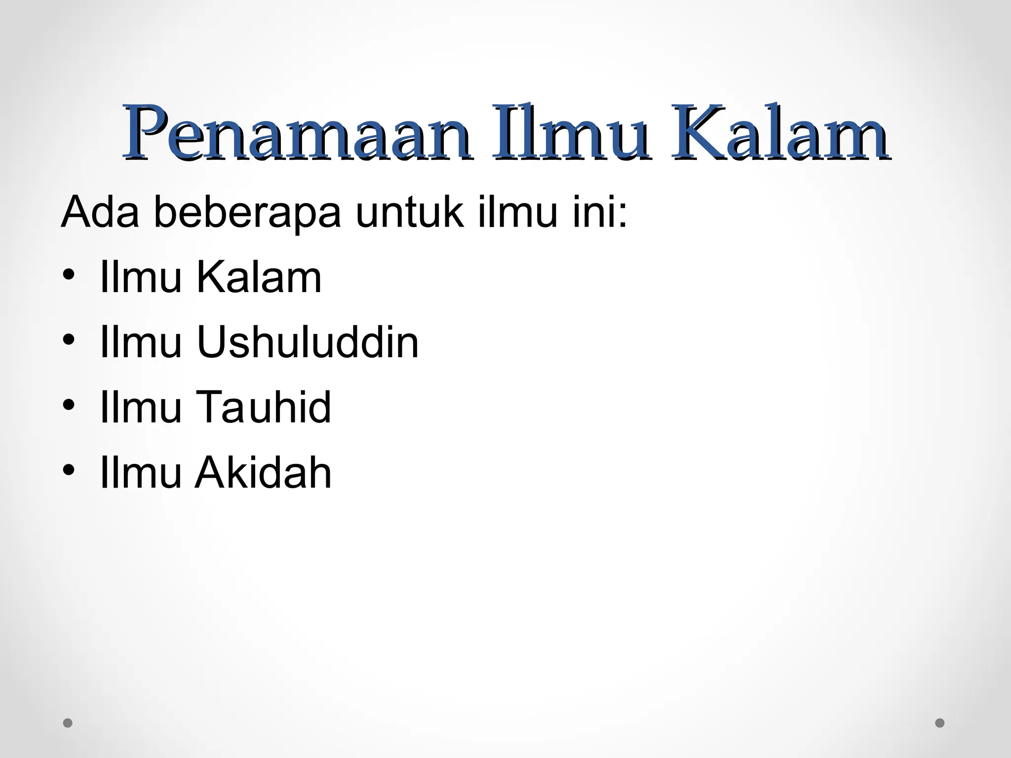 b3b85 - pengantar - ilmu - kalam .ppt