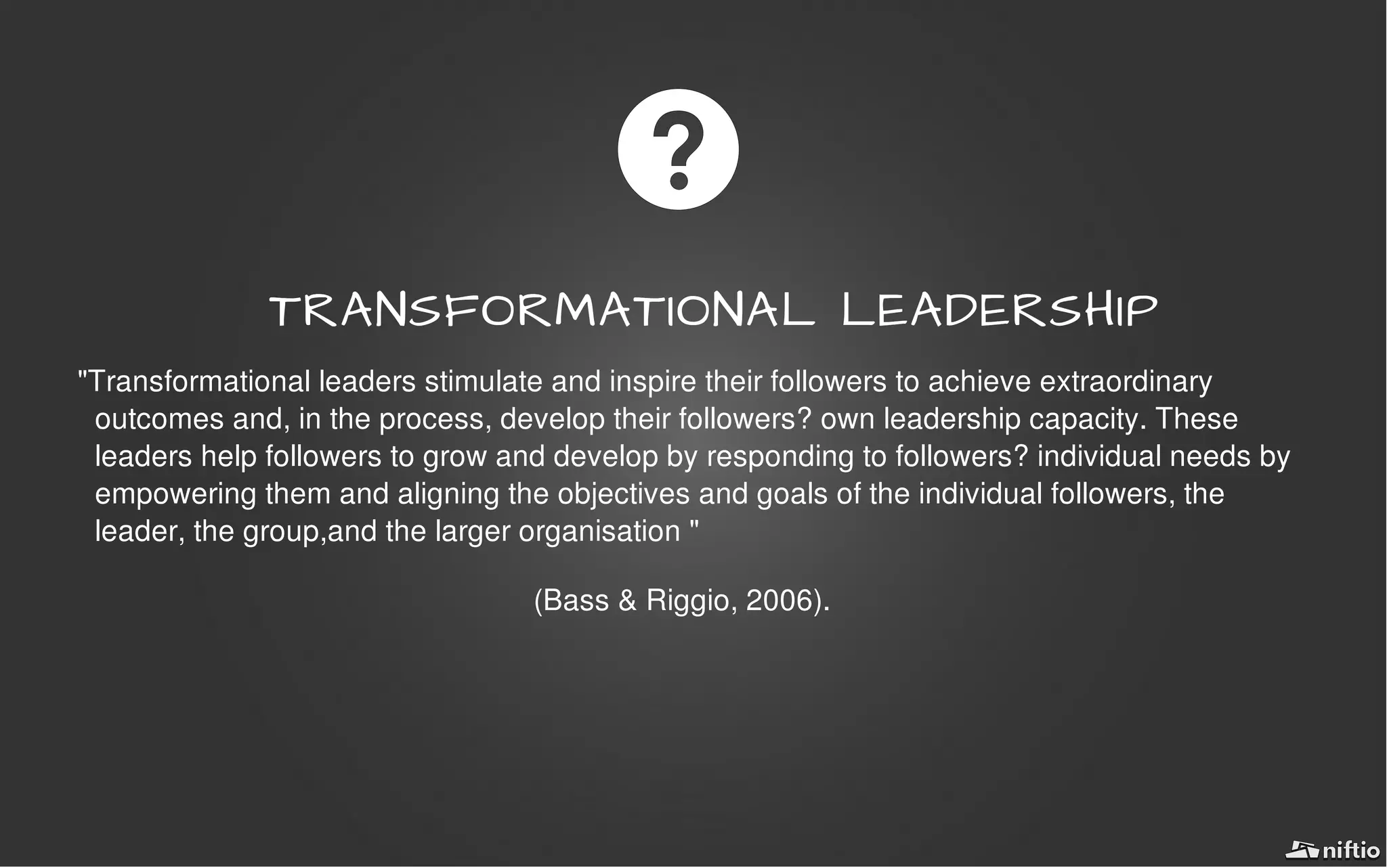 Transformational Management | PDF | Executive Leadership & Management ...