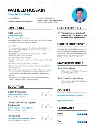 Waheed H B_Tech | PDF