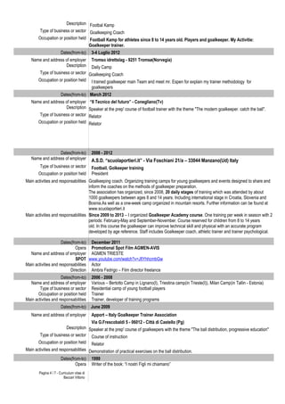 Europass-CV-Vitt-ING_DIC 2016 | PDF