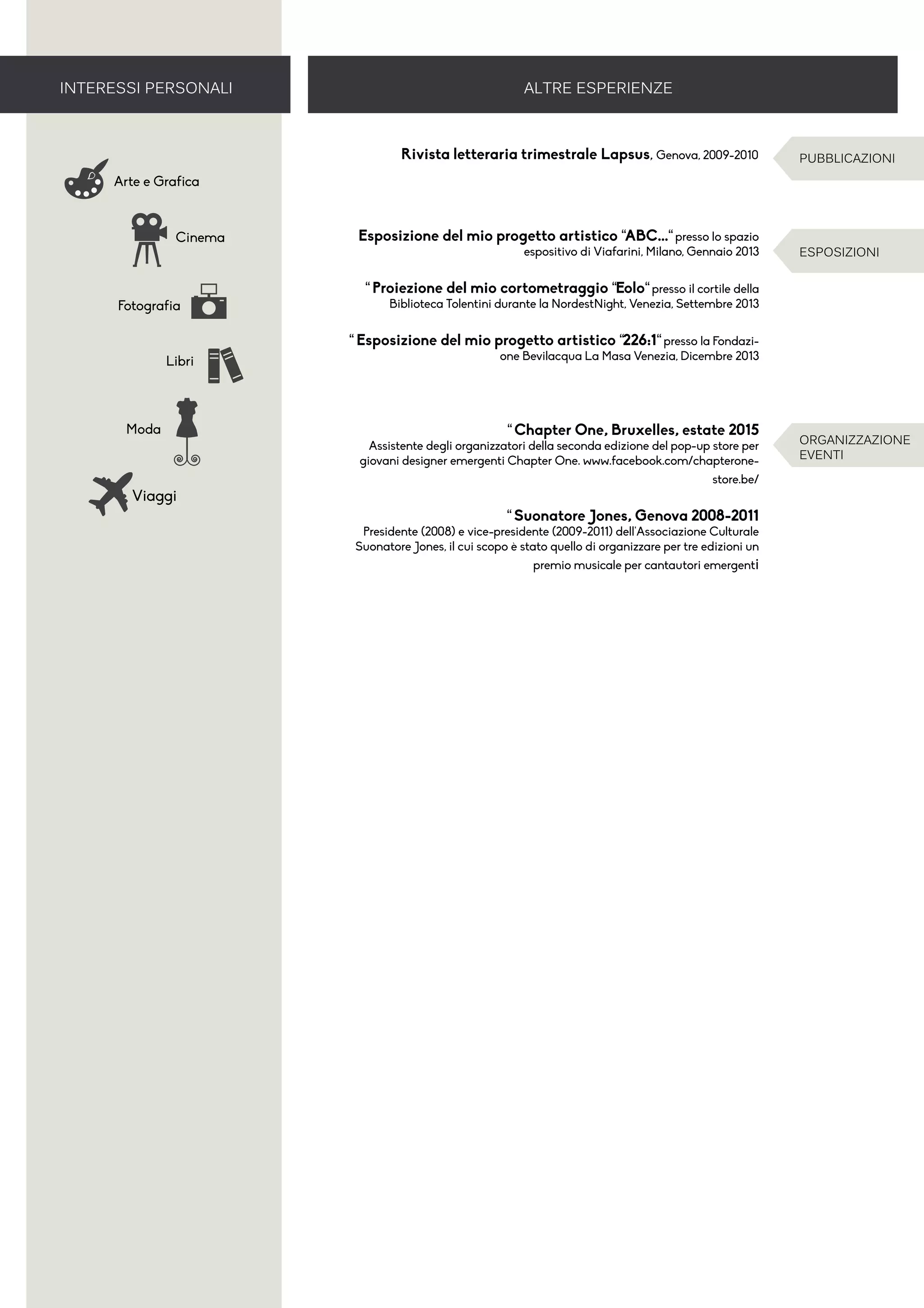 Curriculum Maria Elena TITA | PDF