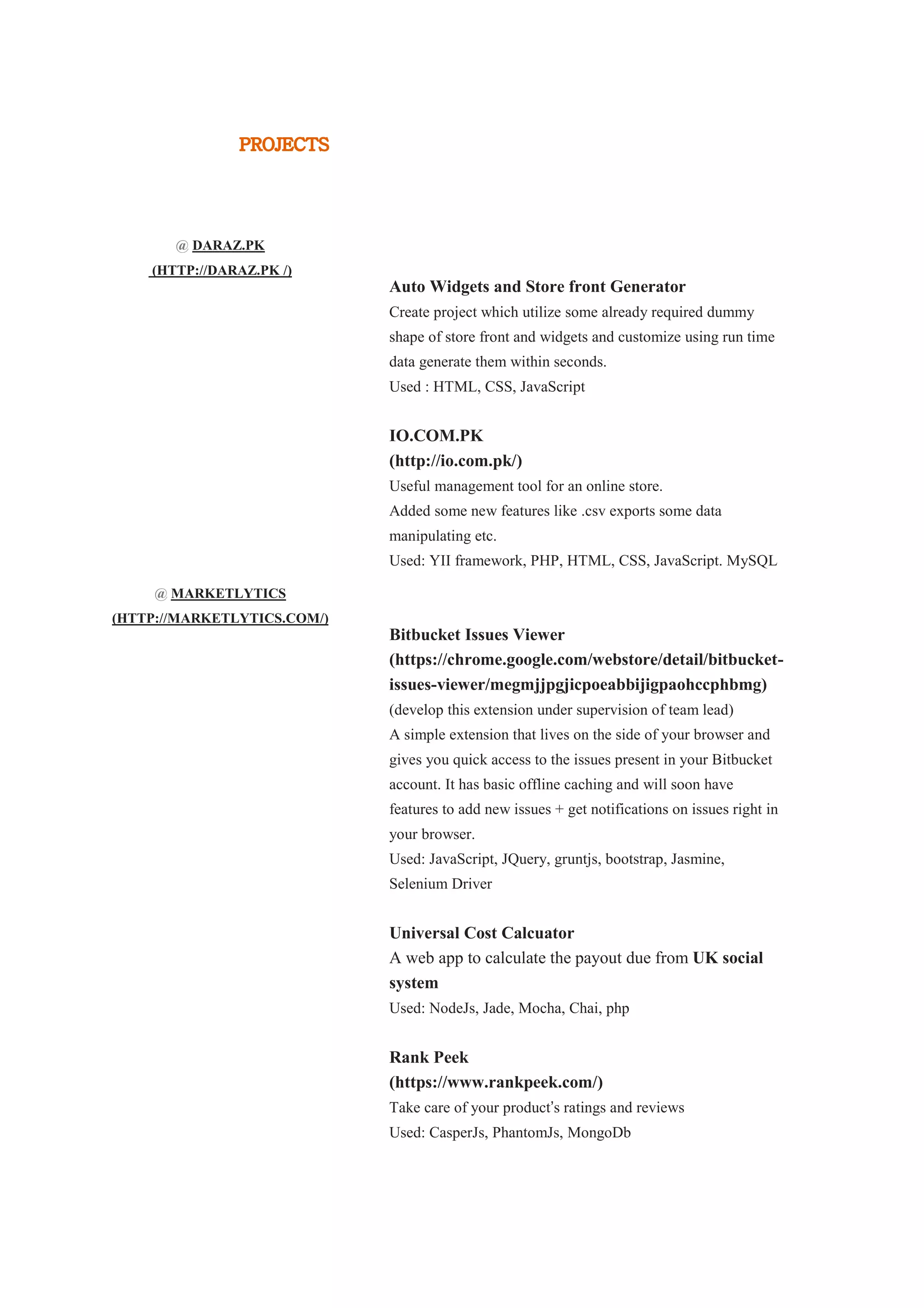 BHAVESH_JOSHI_CV | PDF | Web Development | Internet