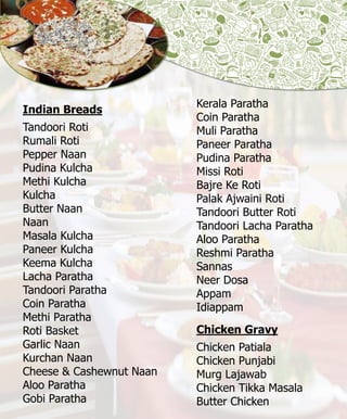 Sharon Foods Menu | PDF