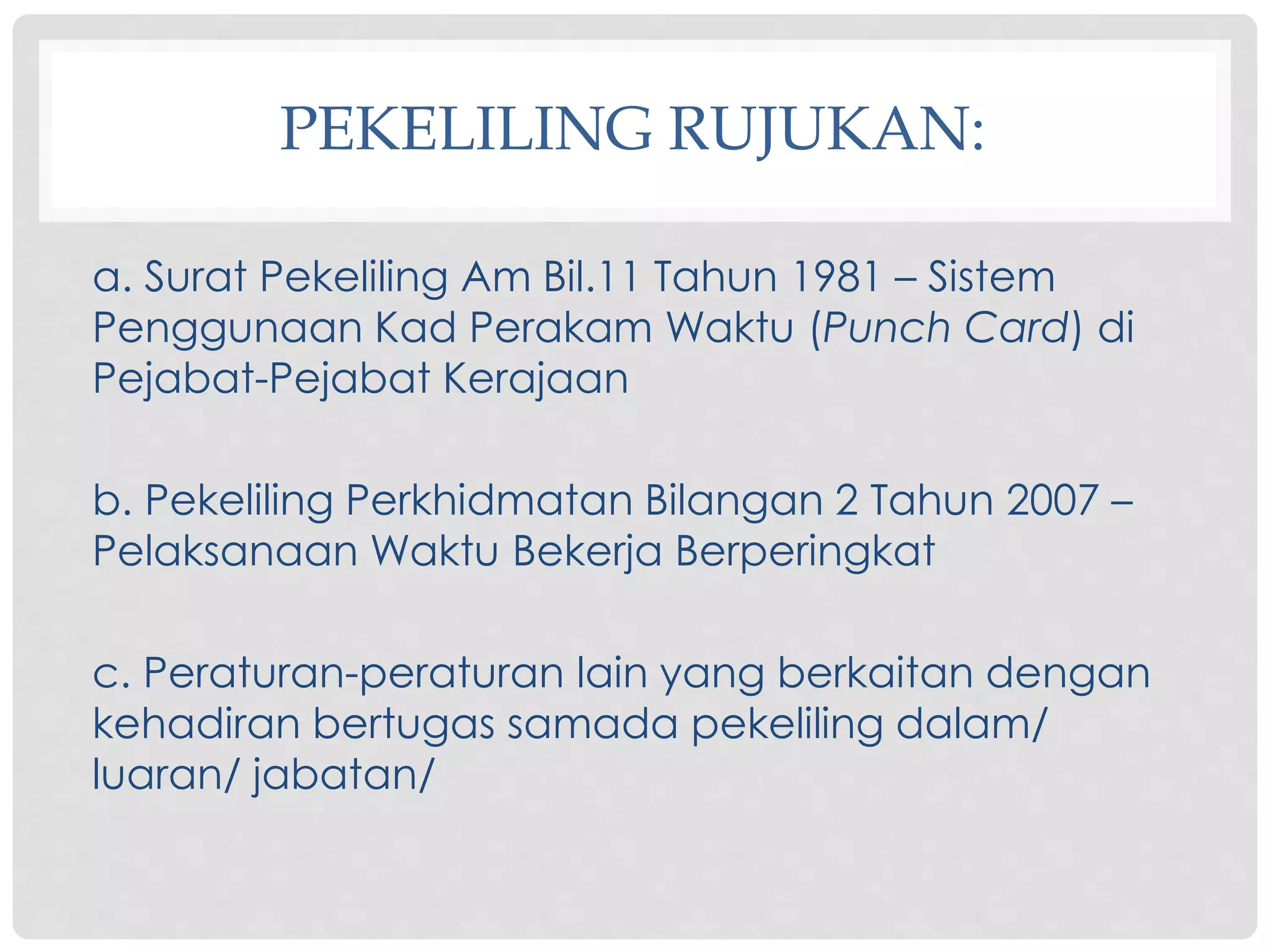 Kad Perakam Waktu | PPTX