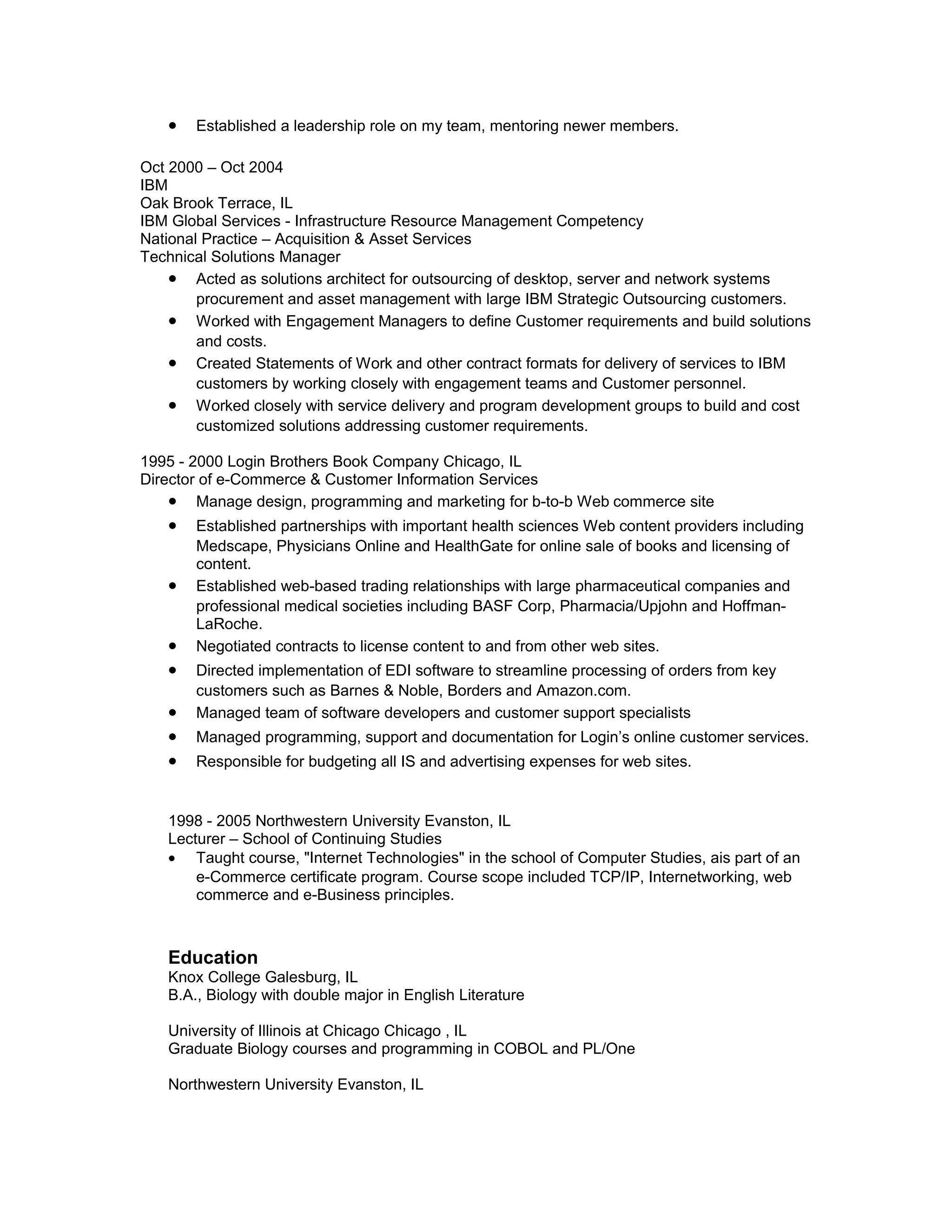 Chuck Janczy resume_01202016 | DOC